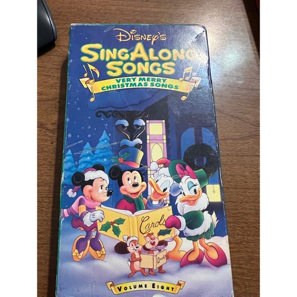 Disney | Media | Disney Singalongsongs Very Merry Christmas Songs Vhs ...